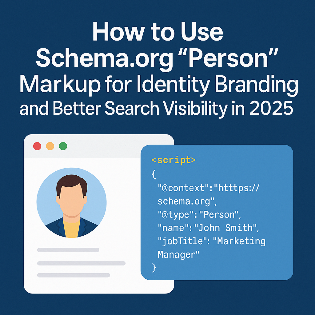 How to Use Schema.org “Person” Markup for Identity Branding and SEO ...